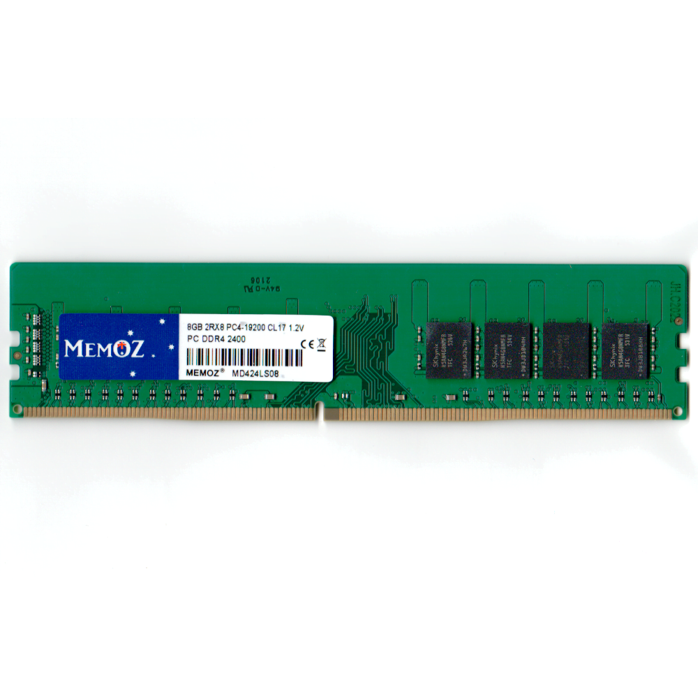 Memoz 8GB DDR4 2400 MHz Desktop RAM PC UDIMM Memory